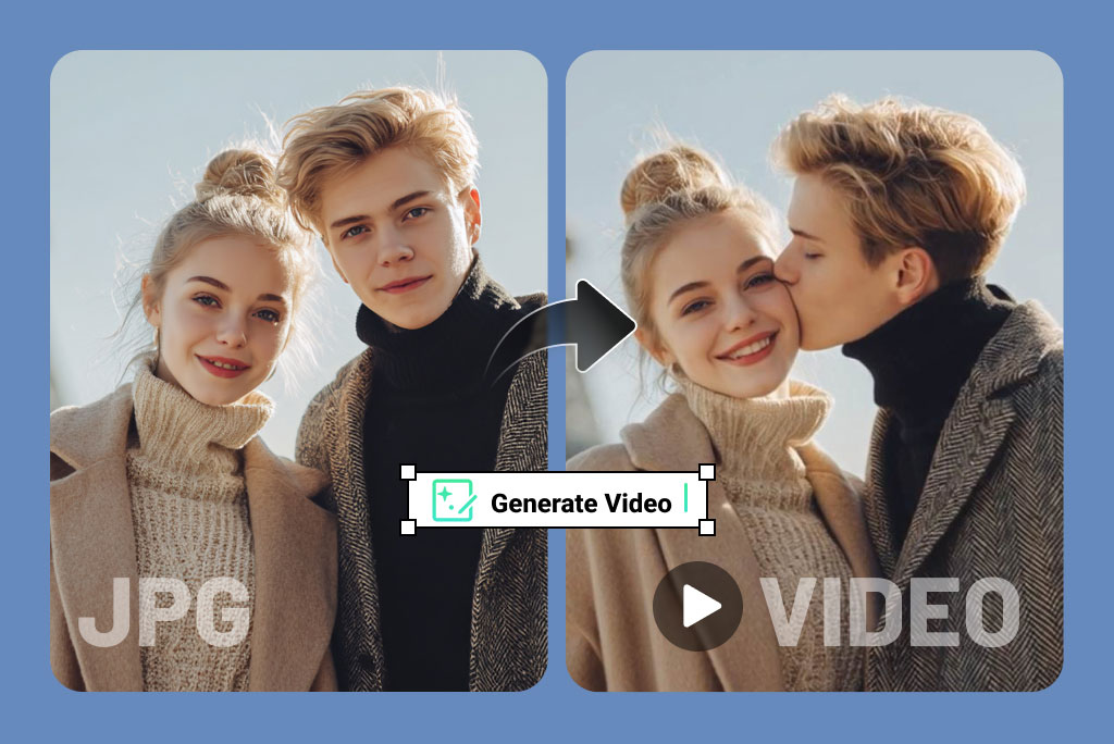 Generator Video Pasangan Romantis AI Online | insMind