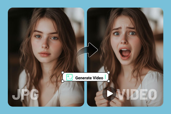 AI Scared Face Effect: Generate Scared Videos From Photos | insMind