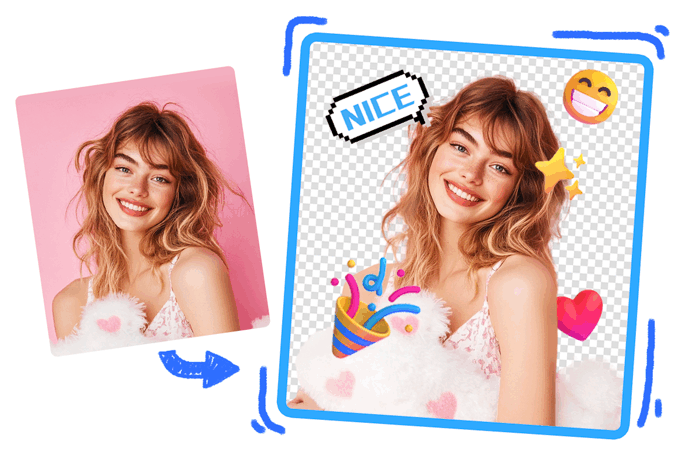 Sticker Maker: Make Sticker from Photo Online Free | insMind