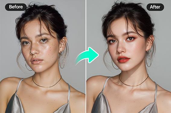 Free AI Makeup Generator: Online Virtual Makeup Try-On | insMind