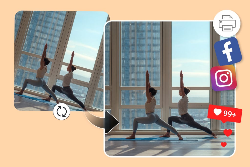 AI Image Straightener: Straighten Photo Online in 3 Seconds