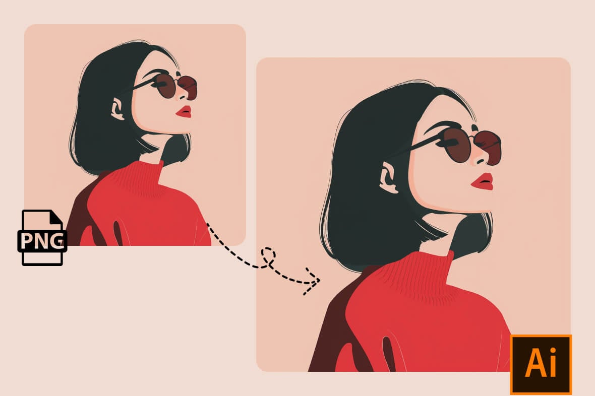 Free Online PNG to AI (Illustrator) Converter - 1 Click Conversion